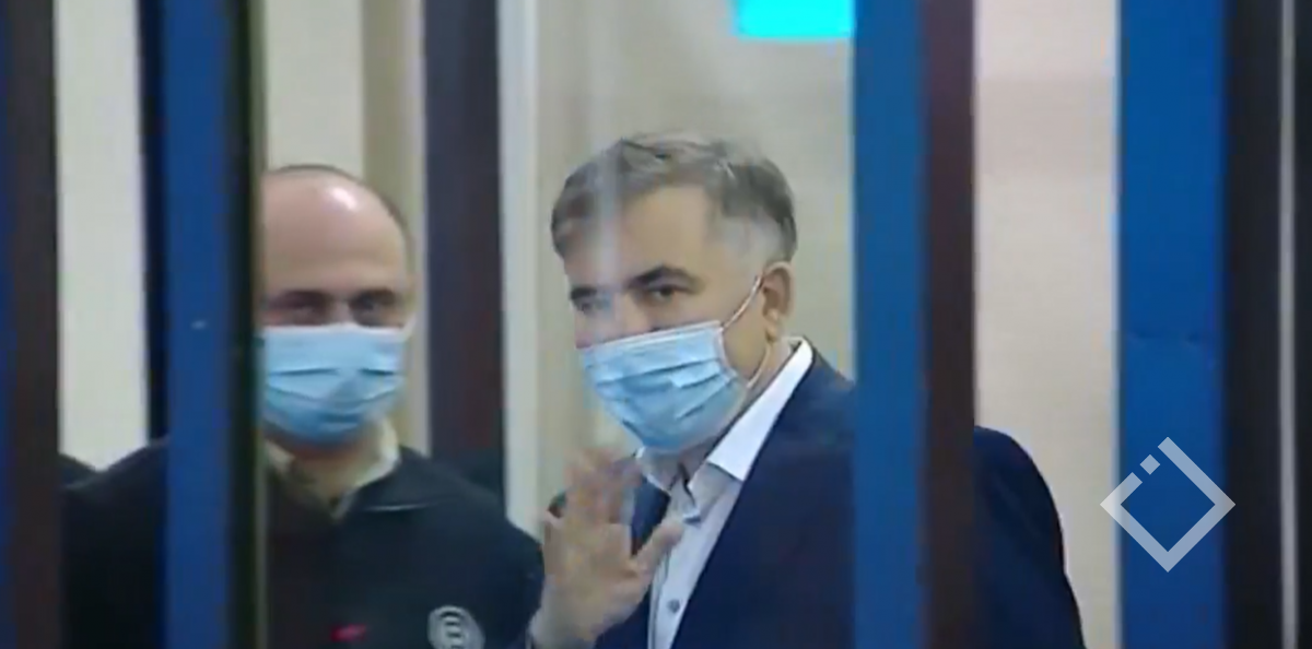 მიხეილ სააკაშვილის სასამართლო პროცესი საზღვრის უკანონო კვეთის საქმეზე Adjara Tv